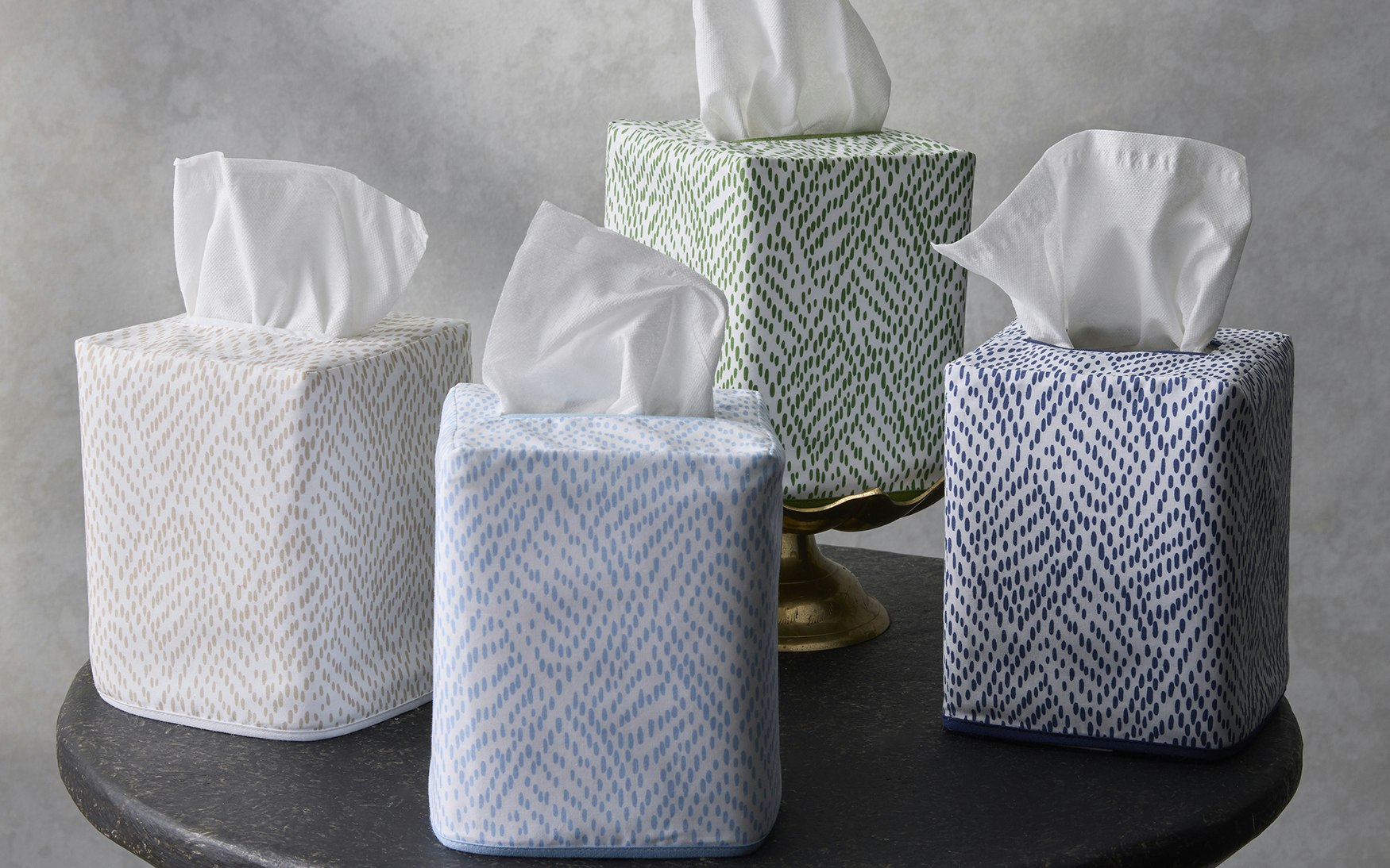 Duma Diamond Tissue Box Cover – Feather Your Nest